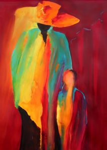 Abstract Art – Friends – Surrey Artist Alan Brain – Paintings in ...