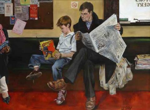 Waiting Room – Sussex Artist – William E. Rochfort – Fine Art Oil ...