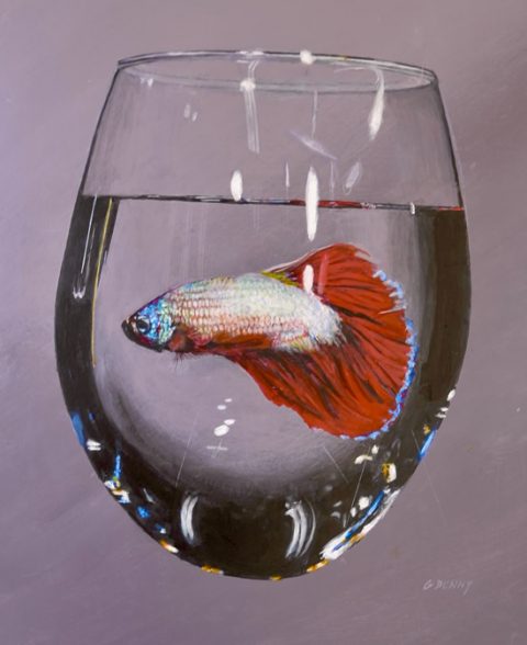 Practice Piece – Fishbowl – Surrey Artist Gary Denny | Surrey Artists ...